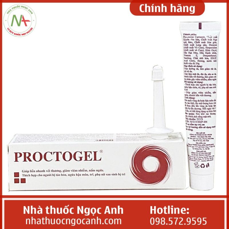 Thuốc Proctogel là thuốc gì, cách sử dụng, giá bao nhiêu, mua ở đâu