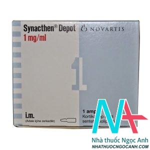 Thuốc Synacthen Depot: Công dụng, liều dùng, lưu ý tác dụng phụ