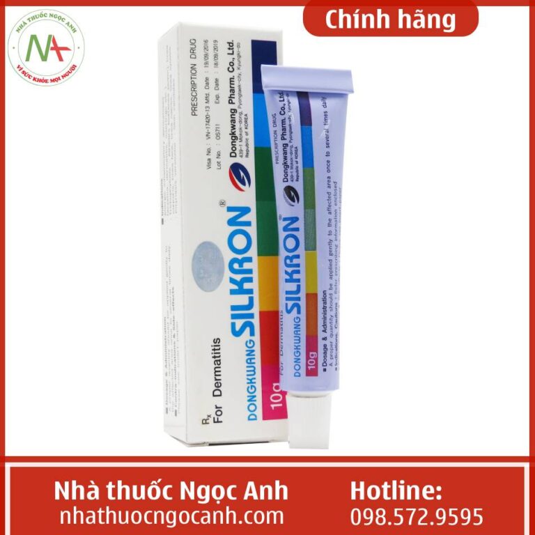 Thuốc 7 màu Silkron 10g có tác dụng gì, giá bao nhiêu, mua ở đâu