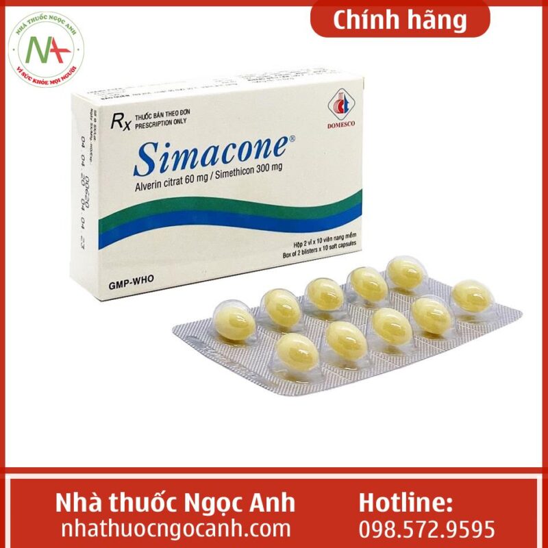 Thuốc Simacone là thuốc gì, có tác dụng gì, giá bao nhiêu, mua ở đâu