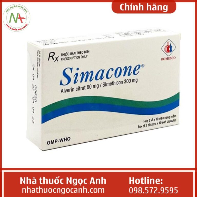 Thuốc Simacone là thuốc gì, có tác dụng gì, giá bao nhiêu, mua ở đâu