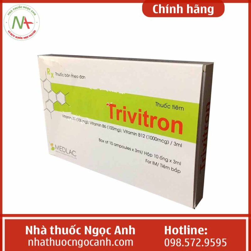 Thuốc Trivitron là thuốc gì, có tác dụng gì, giá bao nhiêu, mua ở đâu