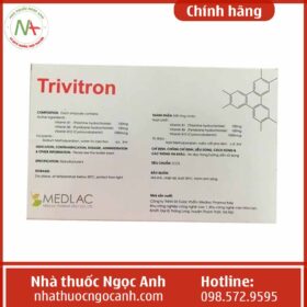 Thuốc Trivitron là thuốc gì, có tác dụng gì, giá bao nhiêu, mua ở đâu