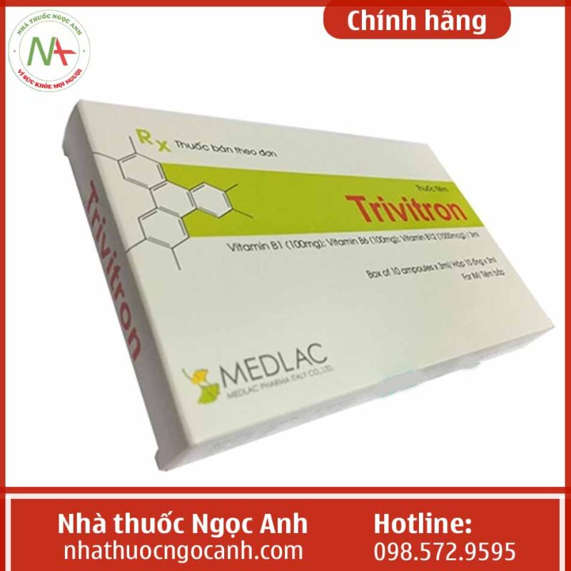 Thuốc Trivitron là thuốc gì, có tác dụng gì, giá bao nhiêu, mua ở đâu