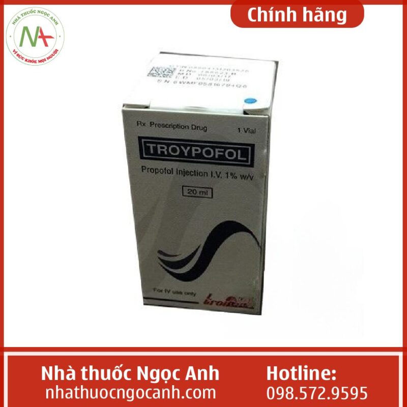 Thuốc Troypofol là thuốc gì, có tác dụng gì, giá bao nhiêu, mua ở đâu