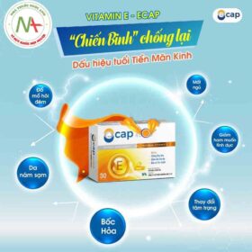 Thuốc Ecap 400 IU là thuốc gì, có tác dụng gì, giá bao nhiêu, mua ở đâu