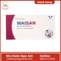 Thuốc Waisan 50mg là thuốc gì, có tác dụng gì, giá bao nhiêu, mua ở đâu?