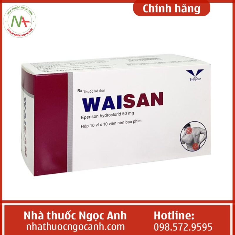 Thuốc Waisan 50mg là thuốc gì, có tác dụng gì, giá bao nhiêu, mua ở đâu?