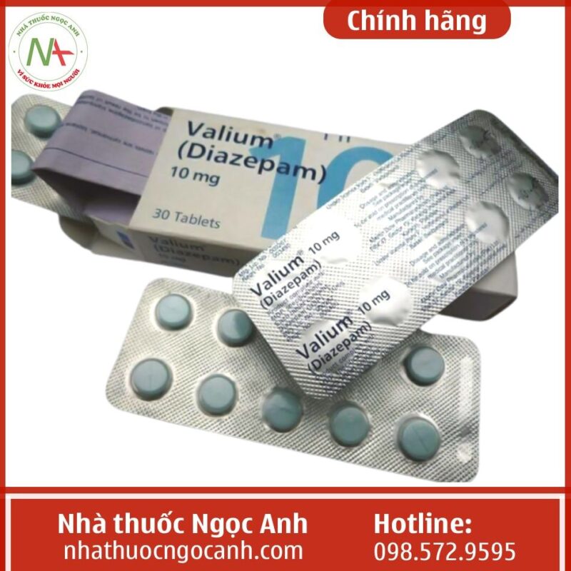 Thuốc Valium 10mg có tác dụng gì, giá bao nhiêu, mua ở đâu?
