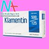 Thuốc Klamentin: Công dụng, liều dùng, lưu ý tác dụng phụ, giá bán