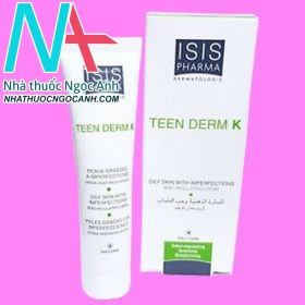 ISIS Pharma Teen Derm K: Công dụng, liều dùng, tác dụng phụ, giá bán