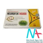 NEUROFEN H5000: Công dụng, liều dùng, lưu ý tác dụng phụ, giá bán