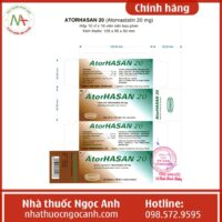 Thuốc AtorHASAN 20 là thuốc gì, có tác dụng gì, giá bao nhiêu, mua ở đâu