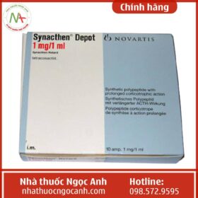 Thuốc Synacthen Depot 1mg/ml Novartis giá bao nhiêu, mua ở đâu