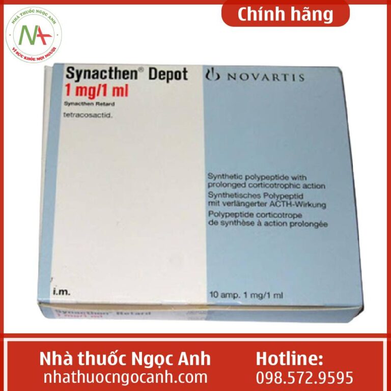 Thuốc Synacthen Depot 1mg/ml Novartis giá bao nhiêu, mua ở đâu