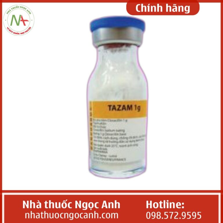 Thuốc Tazam 1g là thuốc gì, có tác dụng gì, giá bao nhiêu, mua ở đâu