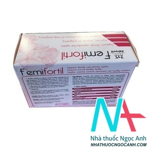 Thuốc Femifortil : Công dụng, liều dùng, lưu ý tác dụng phụ, giá bán