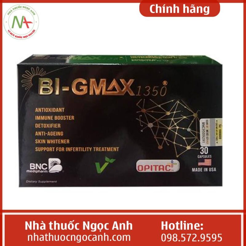 Bi-Gmax 1350 BNC Medipharm là thuốc gì, giá bao nhiêu, mua ở đâu