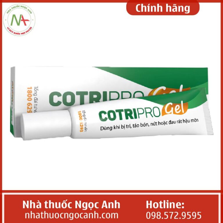 Thuốc Cotripro Gel 25g là thuốc gì, có giá bao nhiêu, bán ở đâu?
