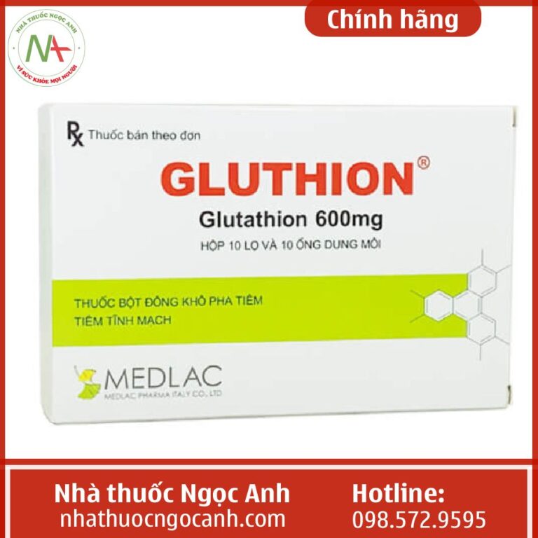 Thuốc Gluthion 600 Medlac có tác dụng gì, giá bao nhiêu, mua ở đâu