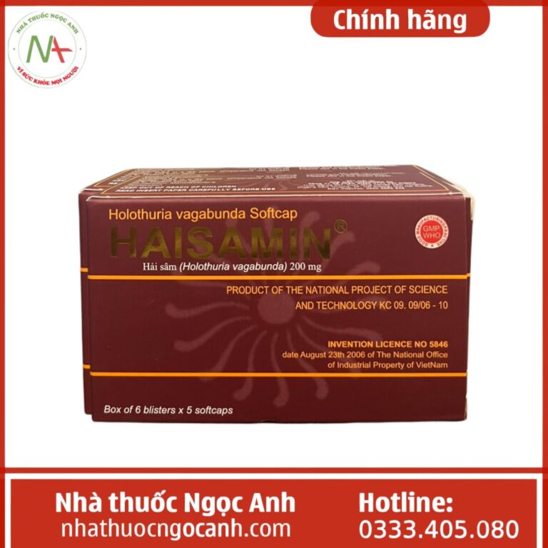 Thuốc Haisamin 200mg có tác dụng gì, giá bao nhiêu, mua ở đâu?