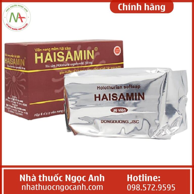 Thuốc Haisamin 200mg có tác dụng gì, giá bao nhiêu, mua ở đâu?