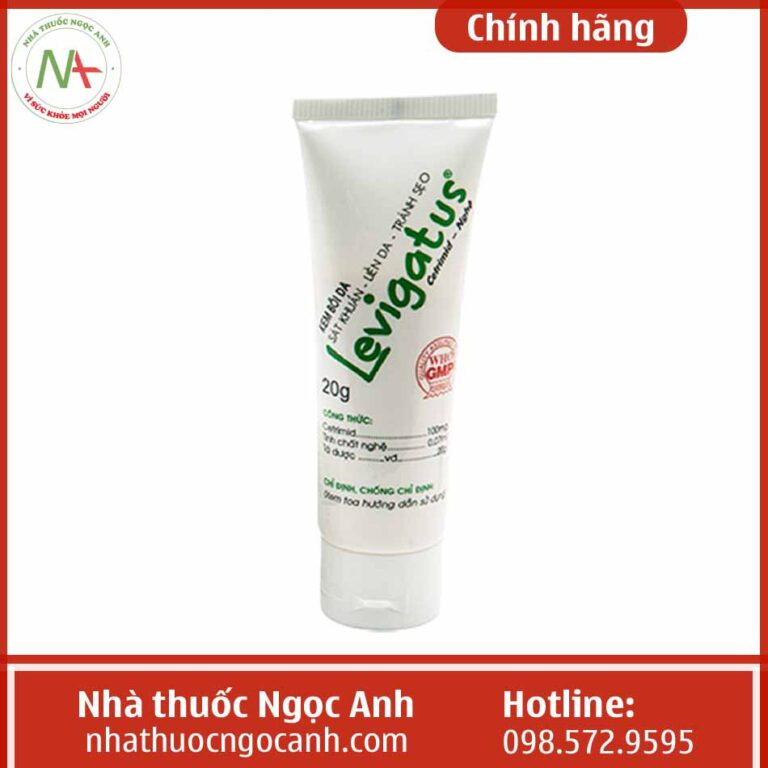 Thuốc Levigatus có trị thâm mụn không, giá bao nhiêu, mua ở đâu?