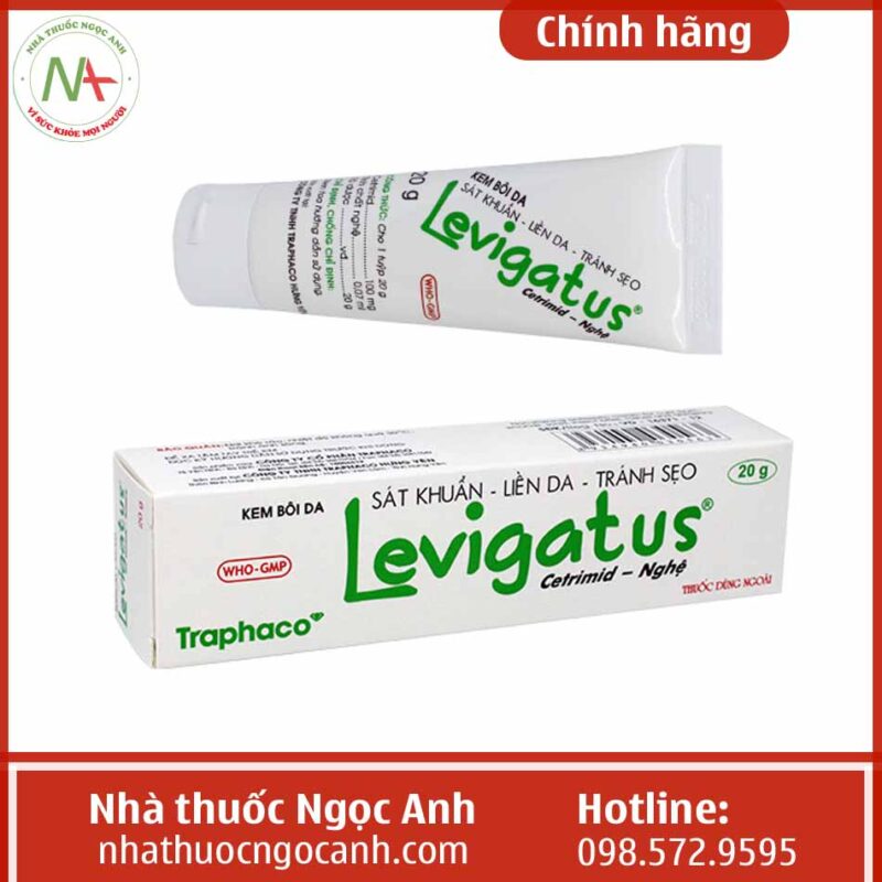 Thuốc Levigatus có trị thâm mụn không, giá bao nhiêu, mua ở đâu?