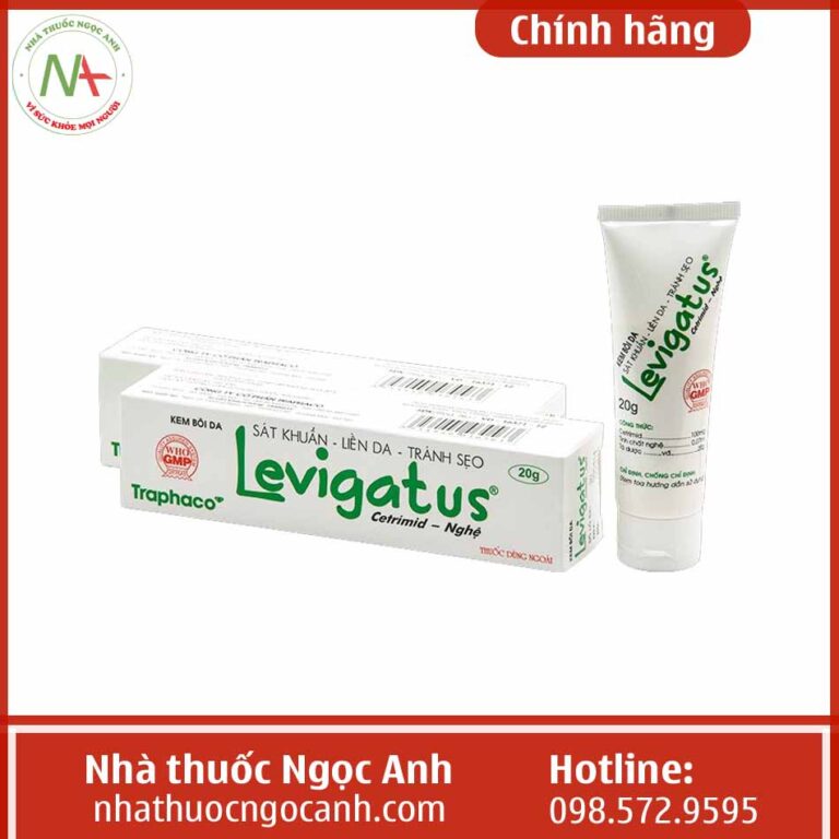 Thuốc Levigatus có trị thâm mụn không, giá bao nhiêu, mua ở đâu?