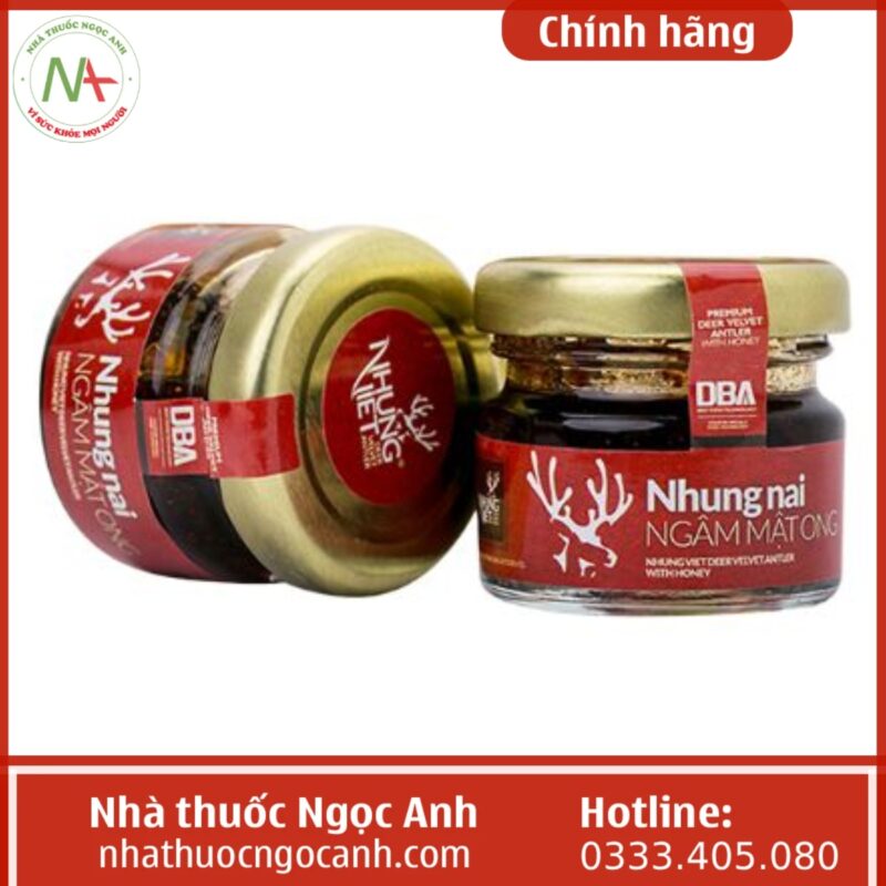 Nhung nai ngâm Mật ong có tác dụng gì, giá bao nhiêu, mua ở đâu