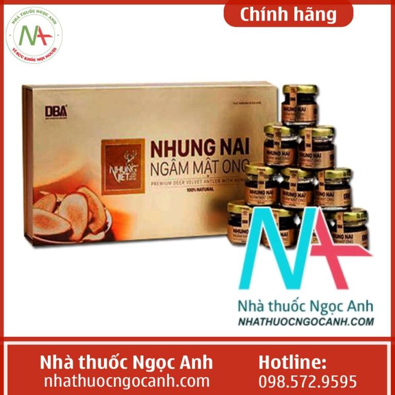Nhung nai ngâm Mật ong: Công dụng, liều dùng, tác dụng phụ