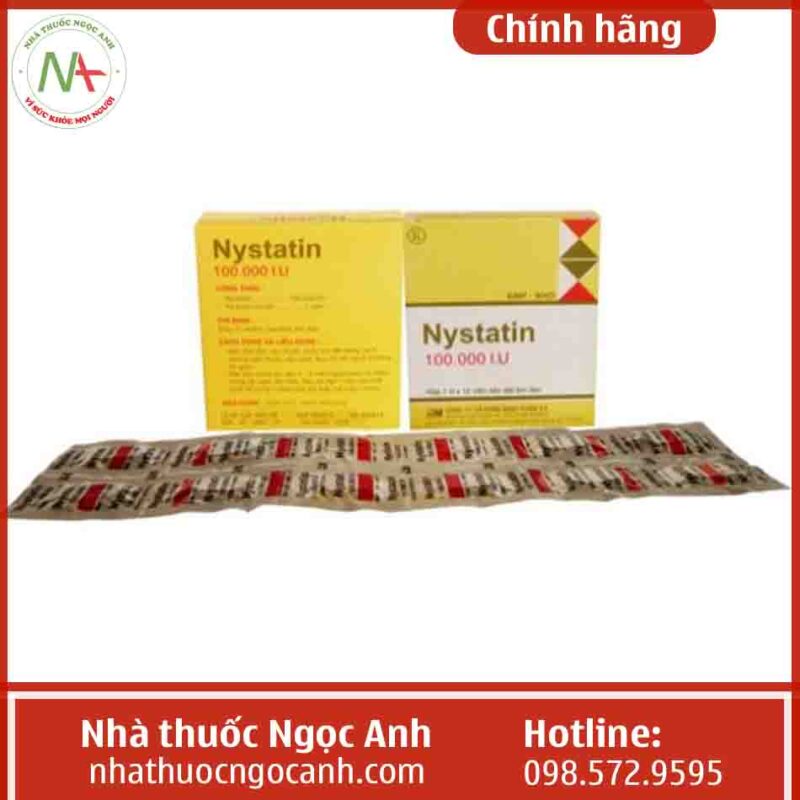 Thuốc đặt Nystatin 100.000 IU F.T Pharma giá bao nhiêu, mua ở đâu?