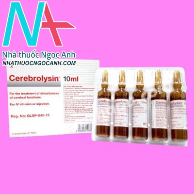 Thuốc Cerebrolysin 10ml: Công dụng, liều dùng, lưu ý tác dụng phụ
