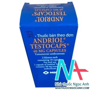 Thuốc Andriol testocaps 40mg: Công dụng, liều dùng, giá bán