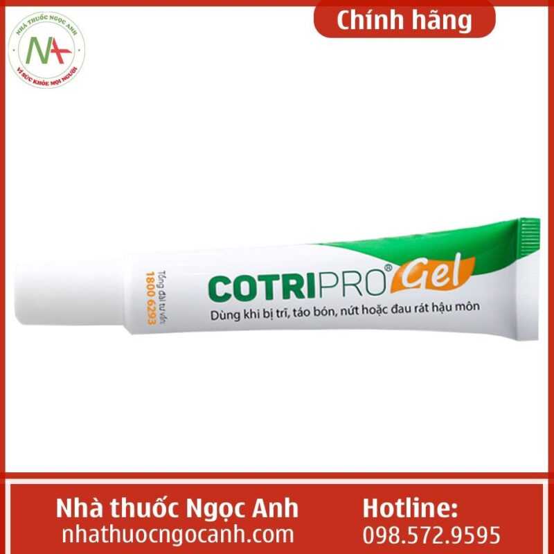 Thuốc Cotripro Gel 25g là thuốc gì, có giá bao nhiêu, bán ở đâu?