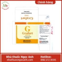 Thuốc Grafort: Công dụng, liều dùng, lưu ý tác dụng phụ, giá bán