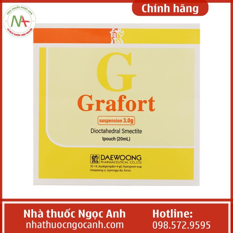 Thuốc Grafort uống trước hay sau ăn, giá bao nhiêu, mua ở đâu?