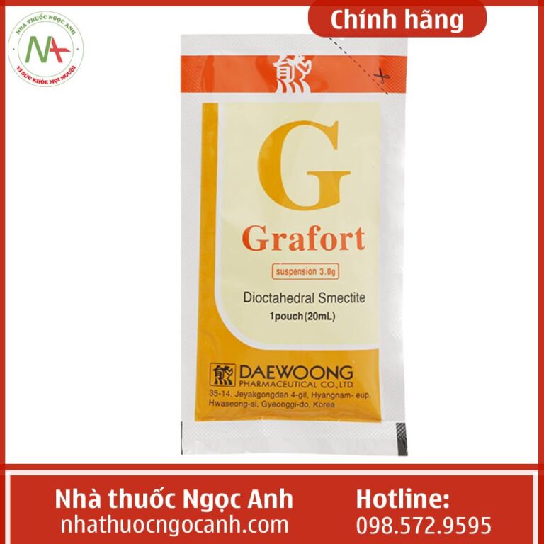 Thuốc Grafort uống trước hay sau ăn, giá bao nhiêu, mua ở đâu?
