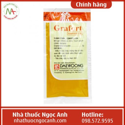 Thuốc Grafort uống trước hay sau ăn, giá bao nhiêu, mua ở đâu?