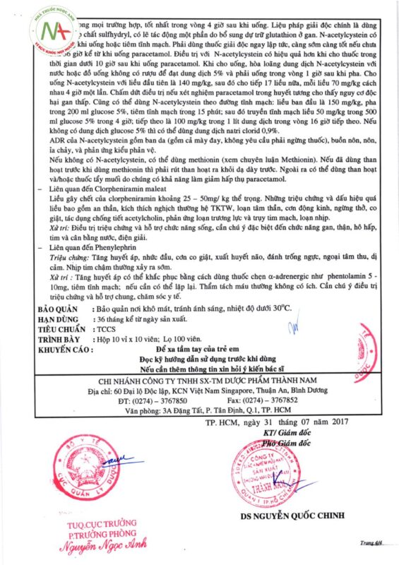 Thuốc Trivacintana là thuốc gì, có tác dụng gì, giá bao nhiêu, mua ở đâu