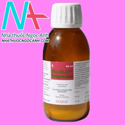 SULCILAT 250mg/5ml: Công dụng, liều dùng, lưu ý tác dụng phụ, giá bán