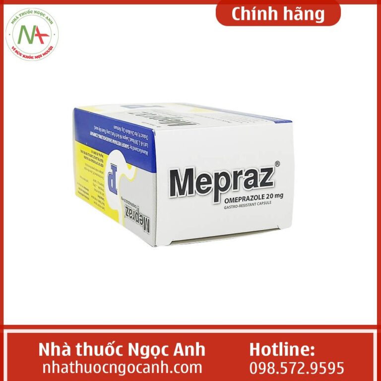 Thuốc Mepraz 20mg uống trước hay sau khi ăn, giá bao nhiêu, mua ở đâu