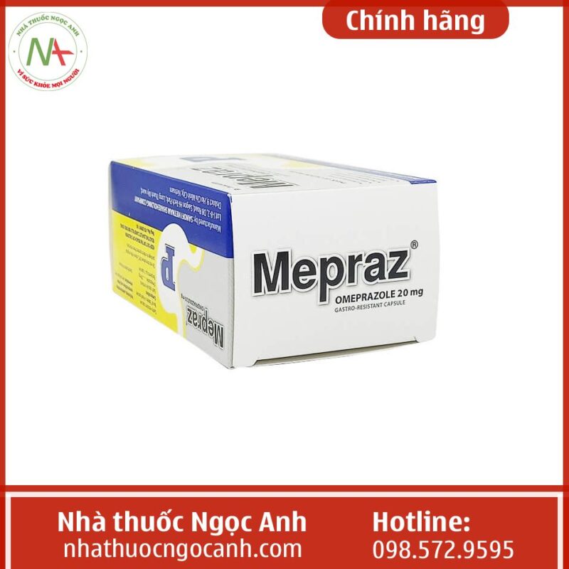 Thuốc Mepraz 20mg uống trước hay sau khi ăn, giá bao nhiêu, mua ở đâu