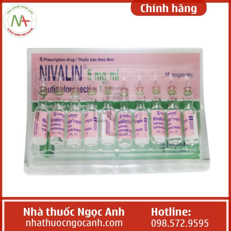 Thuốc tiêm Nivalin 5mg/ml là thuốc gì, giá bao nhiêu, mua ở đâu?