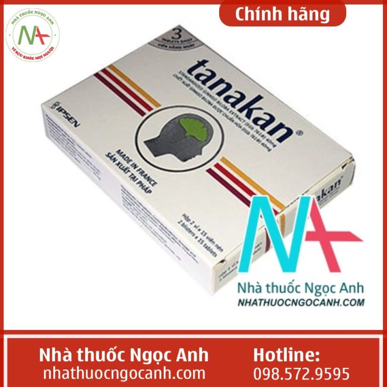 Thuốc Tanakan 40mg là thuốc gì? Giá bao nhiêu? Mua ở đâu?