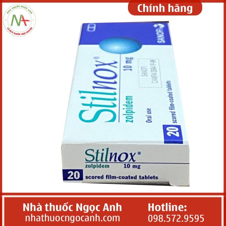 Thuốc Stilnox Zolpidem 10mg có tác dụng gì, giá bao nhiêu, mua ở đâu
