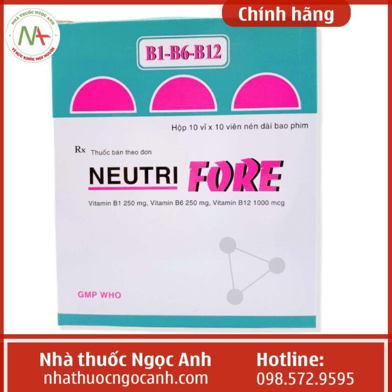 Thuốc Neutri Fore uống trước hay sau ăn, giá bao nhiêu, mua ở đâu
