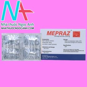 Thuốc Mepraz: Công dụng, liều dùng, lưu ý tác dụng phụ, giá bán