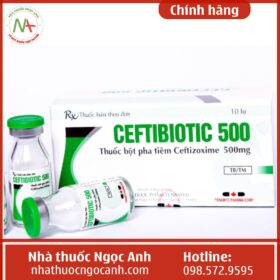 Thuốc Ceftibiotic 500 là thuốc gì, tác dụng phụ, giá bao nhiêu, mua ở đâu