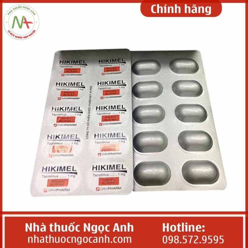 Thuốc Hikimel: Công dụng, liều dùng, lưu ý tác dụng phụ, giá bán
